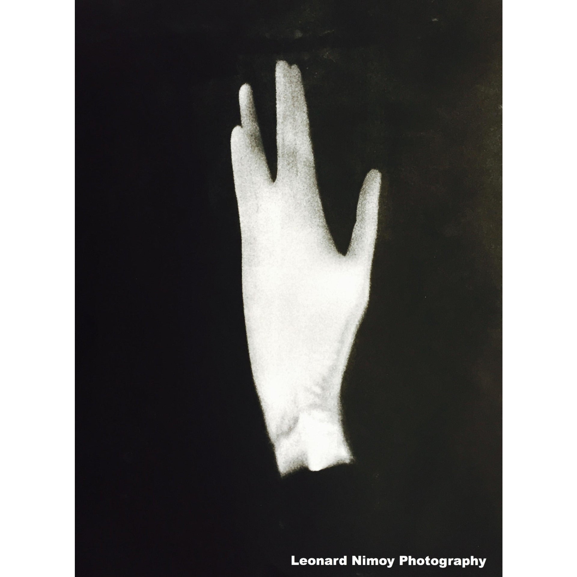 "Hand in Vulcan Gesture" by Leonard Nimoy - Prints – Shop LLAP