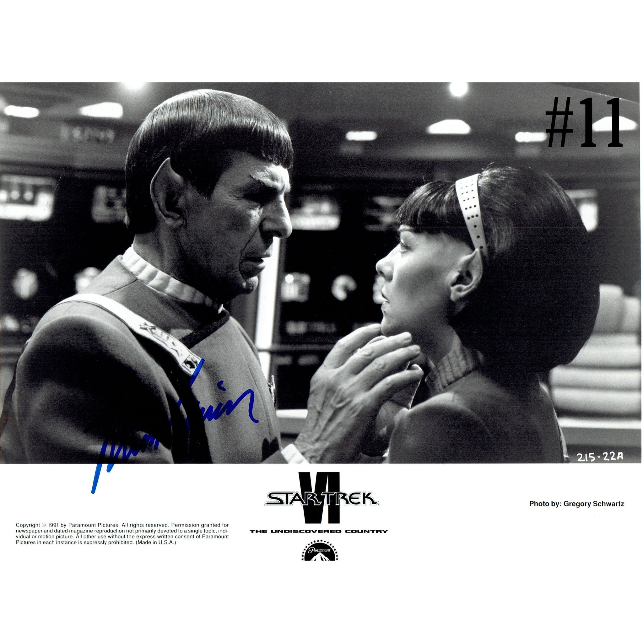 Leonard Nimoy/Mr. Spock, Signed Autographs from His Personal Collectio ...