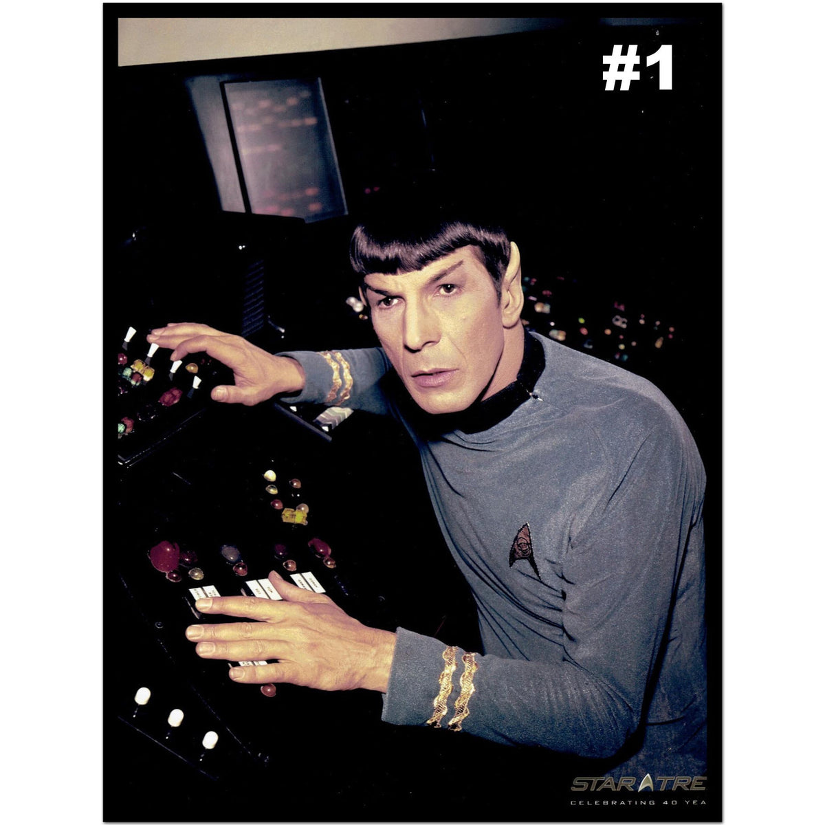 Star Trek and Mr. Spock Unsigned Photos from Leonard Nimoy's Personal ...