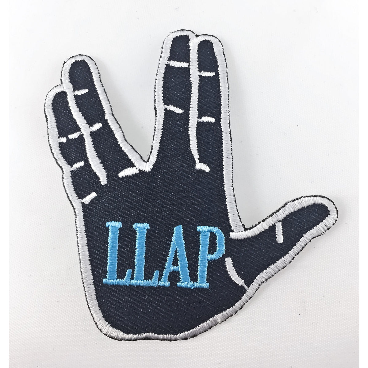 LLAP Embroidered Patch with Vulcan Salute – Shop LLAP